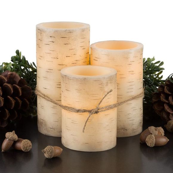 Lavish Home | Accents | Lavish Home Flickering Flameless Led Candles ...